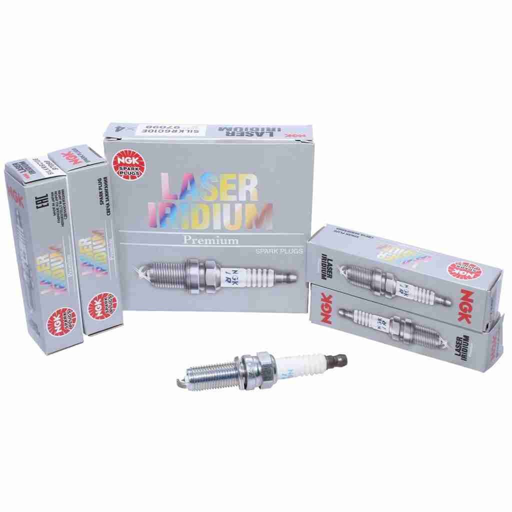 SET 4 BUJIAS IRIDIUM NGK MODELO SILKR6C10E – REPUESTOS ARENAS